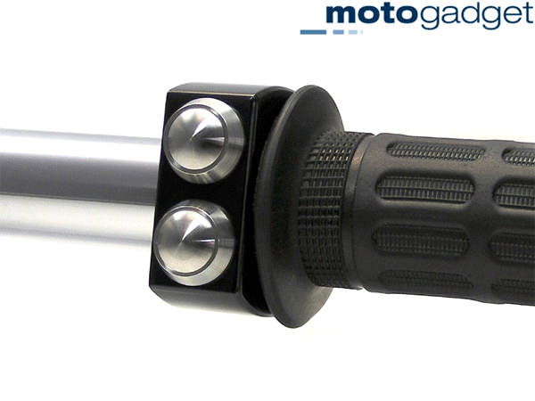 Motogadget mo.Switch with 2 Push Buttons, handlebar switches